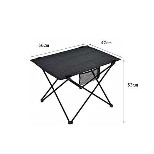 SUNESA Portable Picnic Table Portable Folding Table Outdoor Camping Home Barbecue Picnic Ultra Light Traveling Table Fishing Foldable Camping Table