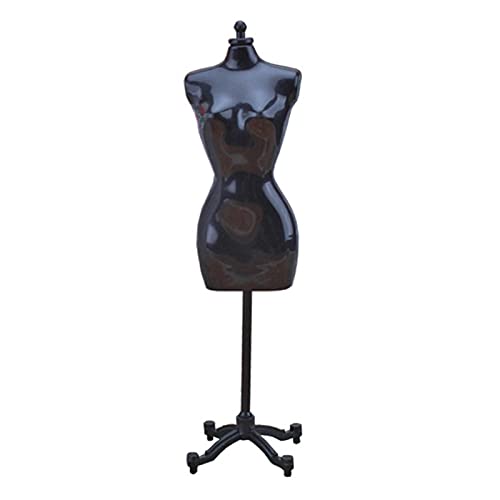 Doll Dressup Model Gown Mannequin Model Stand, Fits Doll Dress Hollow Body T-Shirt Display, Doll Mannequin Model Stand Store Torso Display 8.46 inch