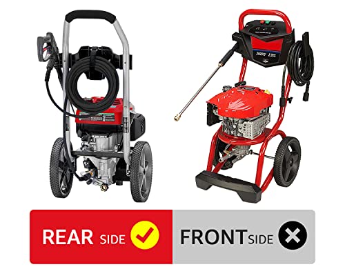 YAMATIC 7/8" Shaft Vertical Pressure Washer Pump 3000 PSI @ 2.5 GPM Replacement Pump for Power Washer, Replacement with Troybilt, Craftsman, Ryobi, Honda, Rear Facing Inlet/Outlet