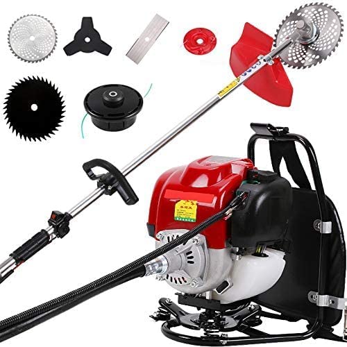 Gx35 Backpack 7 in 1 Brush Cutter Tiller Grass Hedge Trimmer Lawn Mower Weed Wacker