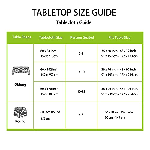 LUSHVIDA Moroccan Outdoor Tablecloth with Umbrella Hole and Zipper, 60 x 102 Inch Red, Rectangle Waterproof Wrinkle Free Table Cloth Decorative Fabric Washable Table Cover for Patio, Party, Picnic