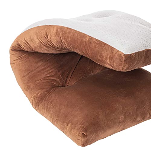 JAMPAYANG Bench Cushion, Non-Slip Tufted Bench Cushions for Swing, Shoe Storage, Window Seat (36"x14", Coffee)
