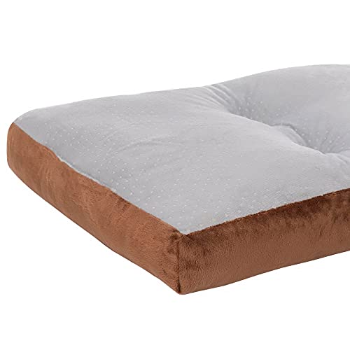 JAMPAYANG Bench Cushion, Non-Slip Tufted Bench Cushions for Swing, Shoe Storage, Window Seat (36"x14", Coffee)