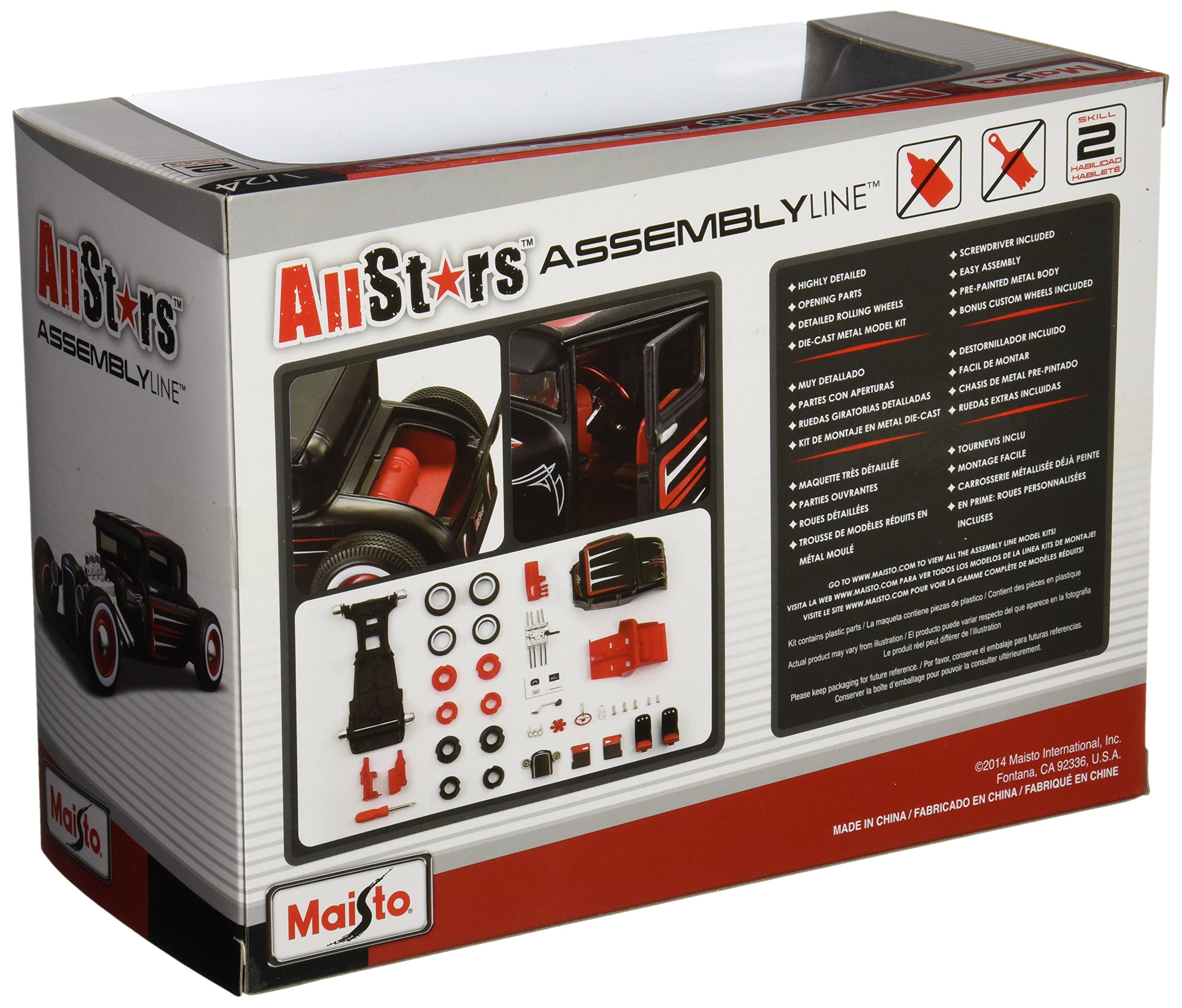 Maisto 1:24 Scale All Star Assembly Line 1929 Ford Model A Diecast Model Kit