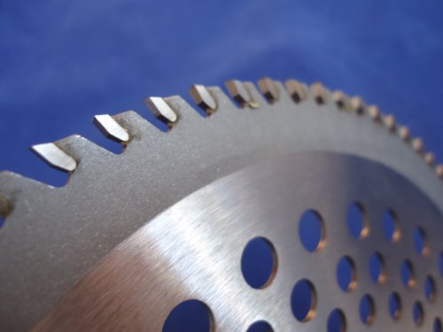 8" x 80T 8-Inch 80 Tooth Carbide Tip Circular Saw Brush Cutter Trimmer Weed Eater Blade (2 Pack)