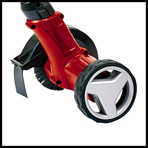 Einhell Power X-Change 18V Cordless Grout Cleaner - Adjustable Telescopic Long Handle, Replaceable Brushes (Nylon And Steel Included) - GE-CC 18 Li Solo (Battery Not Included)
