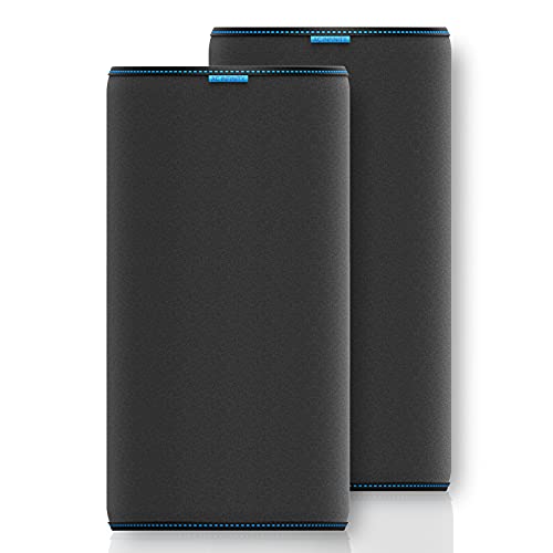 AC Infinity Pre-Filter Cloth 8”, Replacement Inline Filter Sleeve 2-Pack, Fits 8” Carbon Filters for Odor Control in Grow Tents, Indoor Gardening, Hydroponics