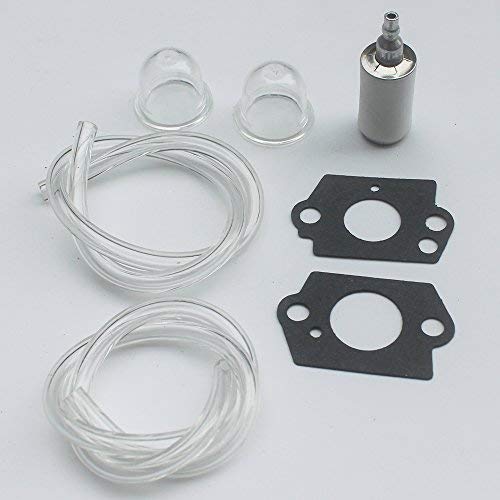 KIPA Carburetor kit for 25cc 26cc 30cc Homelite Ryobi Craftsman Poulan Brushcutter Blower String Trimmer # 308054013 308054012 308054004 308054008 Replace ZAMA C1U-H60 Carb