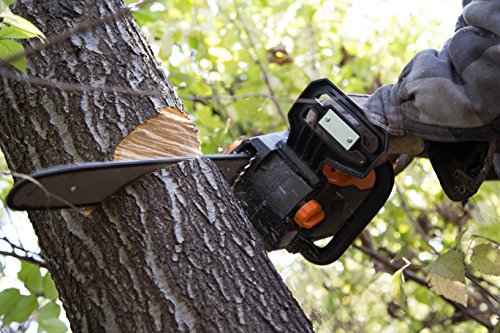 WEN Cordless Electric Chainsaw, 16-Inch Brushless with 40V Max 4Ah Battery and Charger (40417)