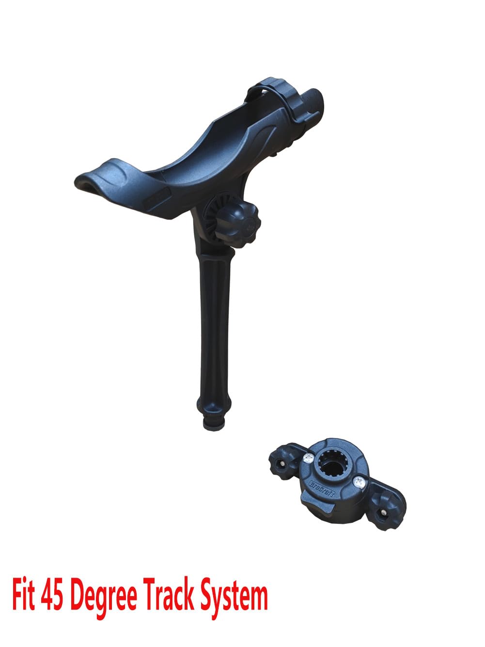 Brocraft Power Lock Extender Rod Holder for Lund Boat Sport Track