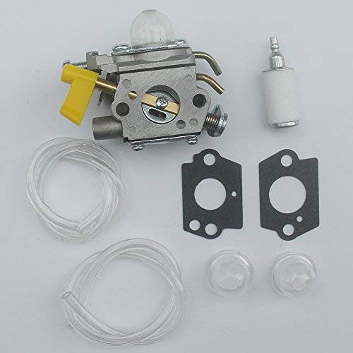 KIPA Carburetor kit for 25cc 26cc 30cc Homelite Ryobi Craftsman Poulan Brushcutter Blower String Trimmer # 308054013 308054012 308054004 308054008 Replace ZAMA C1U-H60 Carb