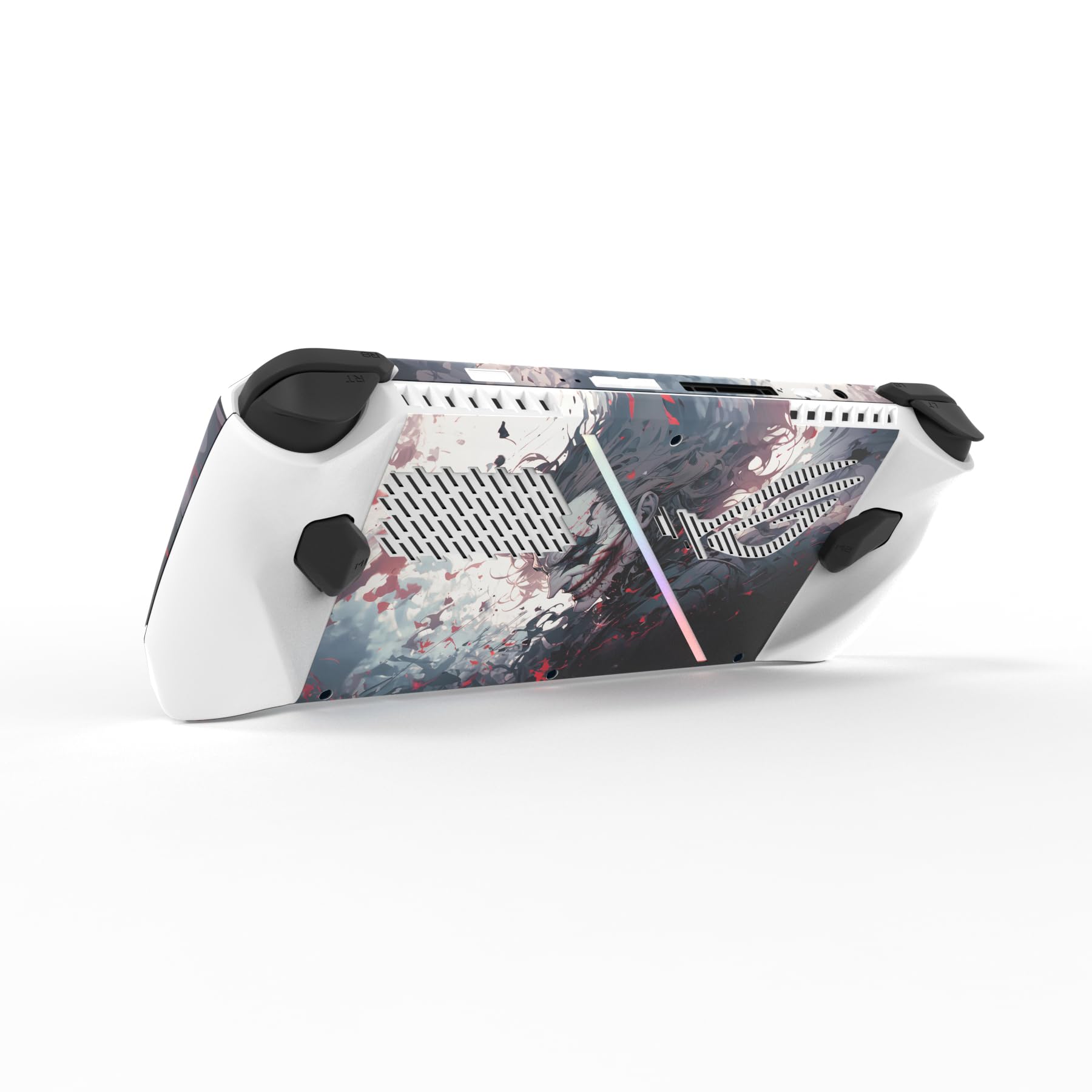 PlayVital 2 Set Protective Skin Decal for ROG Ally, Custom Stickers Vinyl Wraps for ROG Ally Handheld Gaming Console - Killing Clown