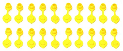 20 Yellow Fuel Gas Can Jug Vent Cap Compatible Chilton Briggs Rotopax Gott Anchor