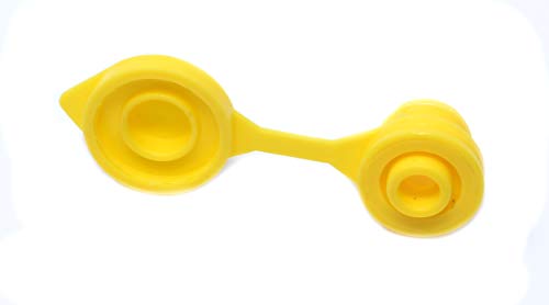 20 Yellow Fuel Gas Can Jug Vent Cap Compatible Chilton Briggs Rotopax Gott Anchor