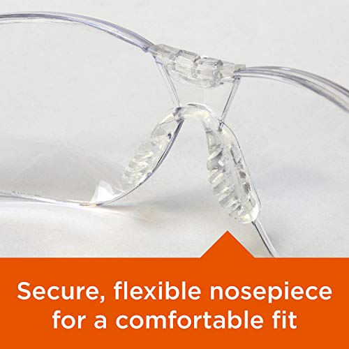 BLACK+DECKER Hedge Trimmer with Safety Eyewear, Lightweight, Clear Lens (BEHT100 & BD250-1C)