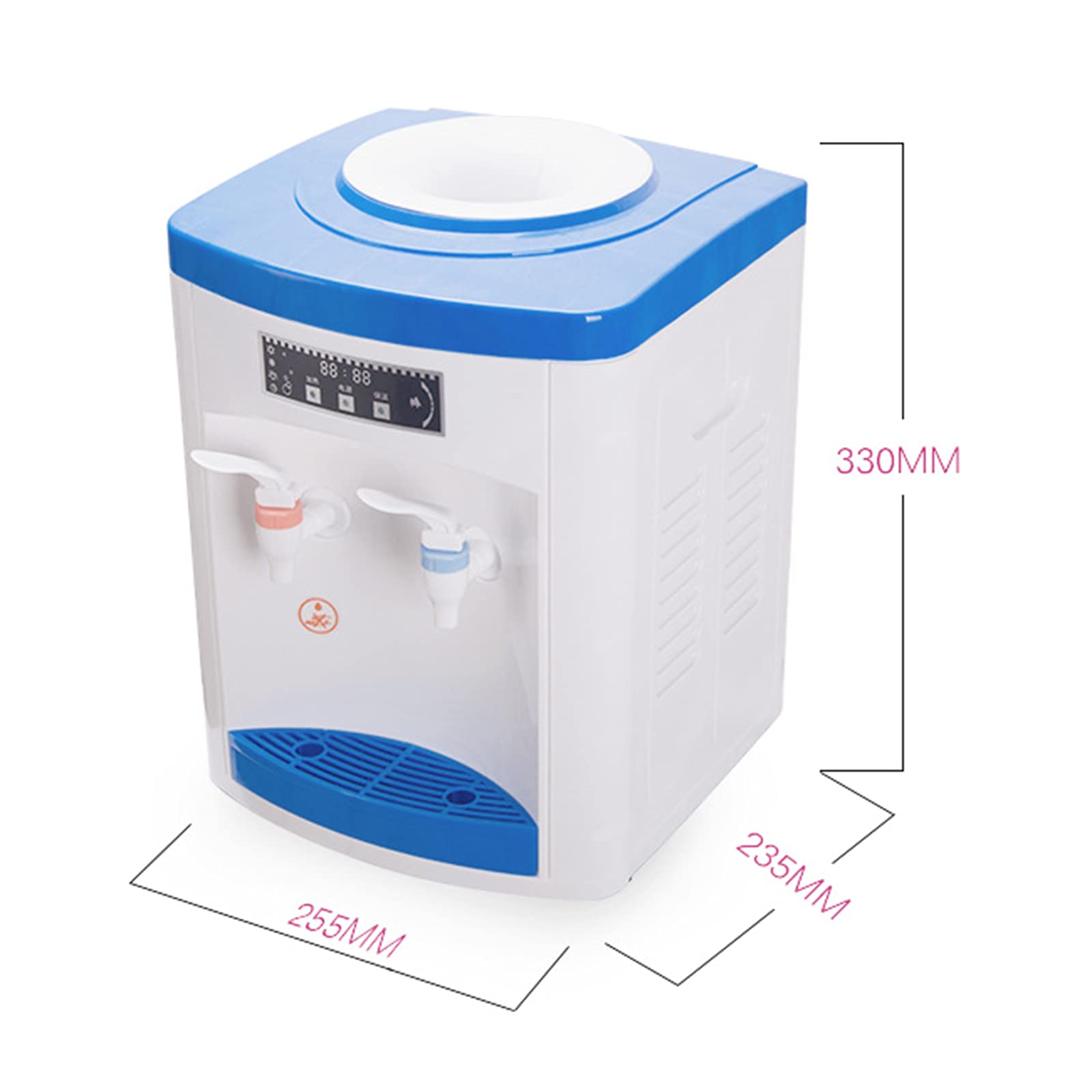5 Gallon Top Loading Water Dispenser 304 Food Grade Liner Countertop Drinking Machine Desktop Electric Hot Cold Water Dispenser for Home Office