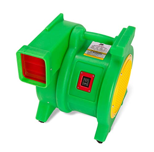 B-Air Kodiak 1-1/2 HP Air Blower | Powerful Bounce House Blower Fan for Large Inflatable Bounce House, Bouncy Castle and Slides