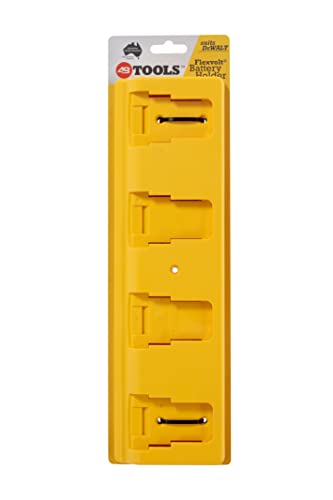 48 Tools - Battery Holder for DeWalt FLEXVOLT Batteries | 20V/60V | Wall Mount | Battery Storage for Truck, Trailer, Van, Workshop, Shelf, Toolbox
