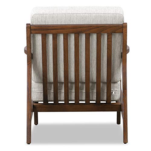 POLY & BARK Verity Lounge Chair, Bright Ash