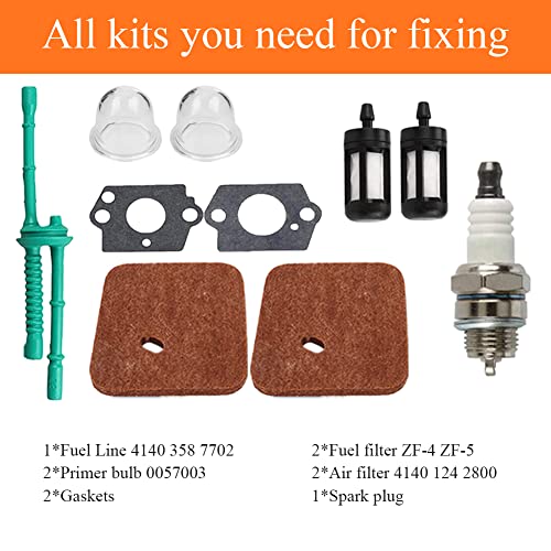 HUZTL C1Q-S97 Carburetor for STHIL FS55 FS55R FS38 FS45 FS46 KM55 HL45 FS45L FS45C FS46C FS55C FS55RC String Trimmer Weed Eater