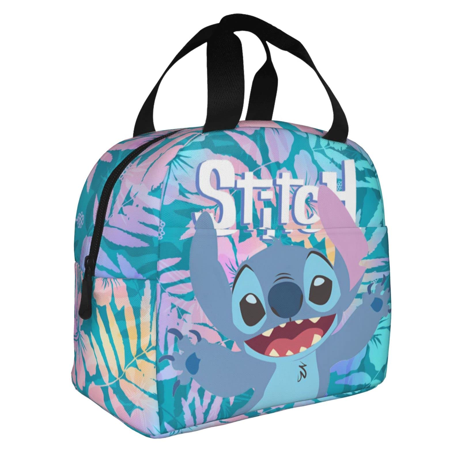 Anime Lunch Bag Large Insulated Thermal Lunch Box For Women Men Office Work Picnic Travel 1-One Size