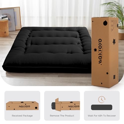 MAXYOYO 6" Extra Thick Japanese Floor Mattress Futon Mattress