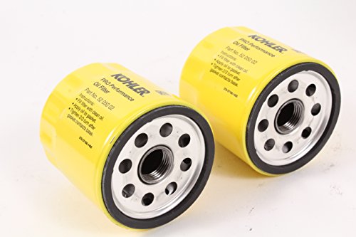 Kohler (2 Pack) 52 050 02-S1 Engine Oil Filter Extra Capacity For M18 - M20, CV11 - CV16, CH11 - CH16, LV560 - LV675, CV460 - CV490