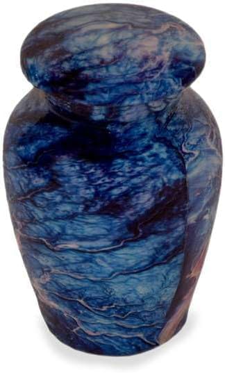 Loving Memories Small Keepsake Cremation Urn for Human Ashes or Pets Ashes (Multicolor6)