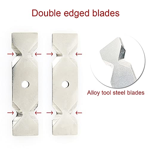 O'SKOOL Two Way Easy-to-Use Double Edge Banding Trimmer for Trimming in Both Directions