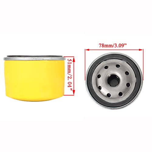 YTH18542 Air Filter Oil Filter Tune Up Kit for Husqvarna YTH22V46 YTH24V48 Z254 YTH2348 Z246 YTA18542 YTA22V46 YTA24V48 YTH24V54 Mower w/ 17.5hp 19.5hp 20hp 21hp B&S Engine