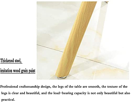 Office Business Hotel Lobby Dining Table Set, Negotiation Table and Chair Combination Reception Desk Meeting Simple Small Round Table Wooden Table 1 Table and 4 Chairs
