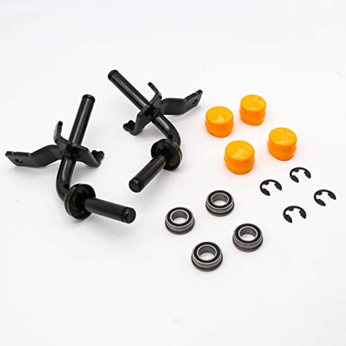 KIPA GY22251BLE GY22252BLE Steering Spindle Kit for John Deere LA100 LA105 LA115 LA120 Lawn Mower Tractors, Replace MPN GY21049BLE, GY21050BLE, Durable