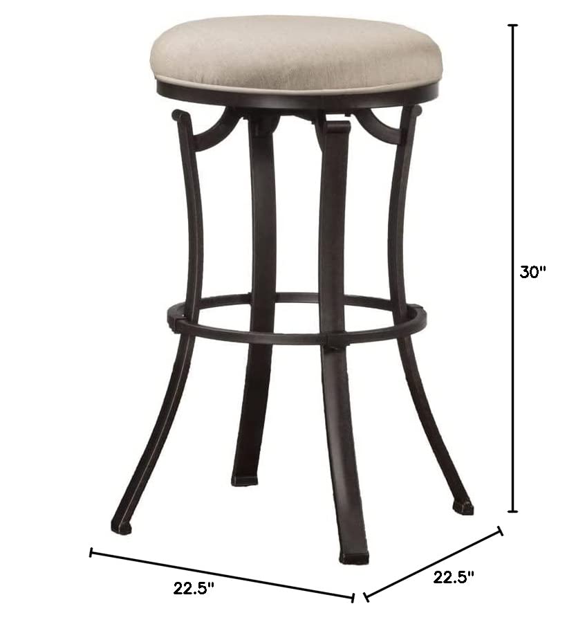Hillsdale Furniture Bryce Bar Stool, Black