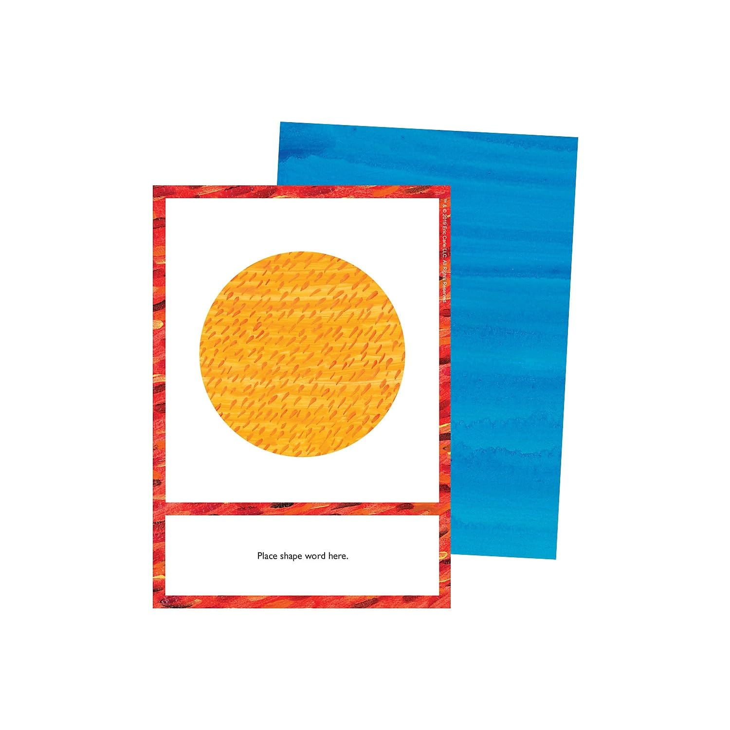 World of Eric Carle | Shapes Learning Cards | Bilingual, English and Spanish, 79ct