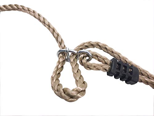 NOSTIFY 2PC Heavy Duty Length Adjustable Nylon Rope Express Setup Hanging Tree Straps (400 Lbs Limited/Each) for Outdoor Swings Hammock Playground Set Accessories