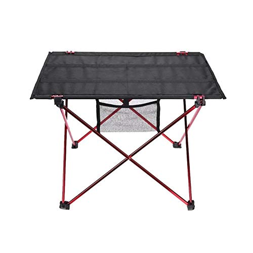 TRENTSNOOK Exquisite Camping Stool Outdoor Table Ultralight Portable Folding Table Camping Picnic Table Outdoor Barbecue Fishing Chairs Folding Desk (Color : Table)