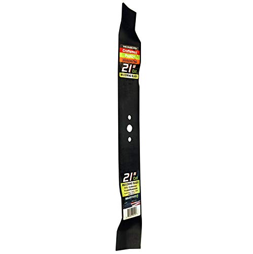 MaxPower 331737B Mulching Blade for 21 in. Cut Craftsman, Husqvarna, Poulan Mowers Replaces OEM #'s 165833, 175052, 406712, 532175064,black