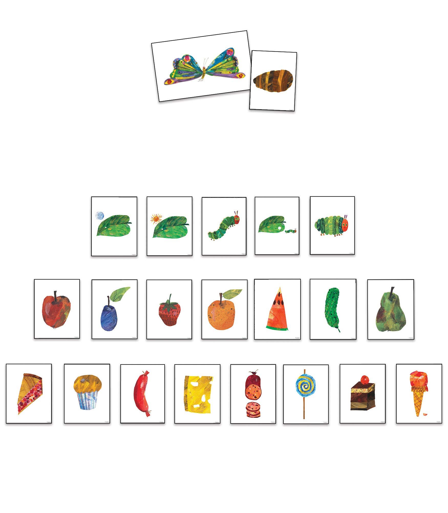World of Eric Carle | The Very Hungry Caterpillar Learning Cards | English and Spanish, 67ct