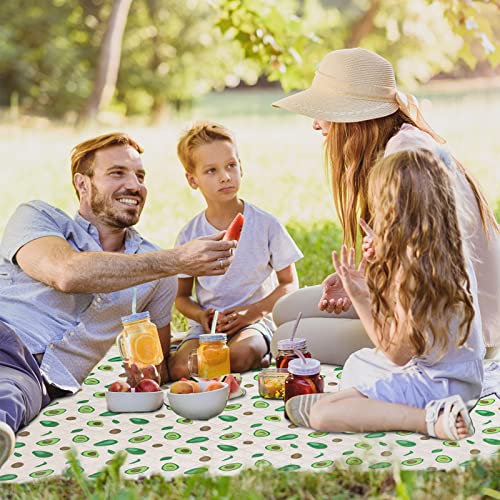 Picnic Blankets Extra Large, 79”x 77” Waterproof Foldable Beach Blanket, 3-Layer Outdoor Picnic Mat Blanket for Camping, Park, Beach, Grass