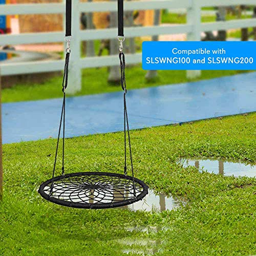 Adjustable Tree Swing Straps - Universal Mounting for Rope Swing Seats, Quick Setup for Indoor/Outdoor Use, Durable & Safe Material, Ultimate Tree Protection, Includes Carry Bag β SereneLife SLSWNG10
