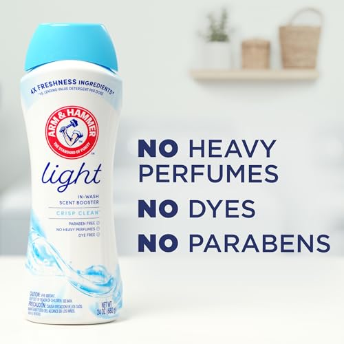 Arm & Hammer Light In-Wash Scent Booster Crisp Clean 24oz