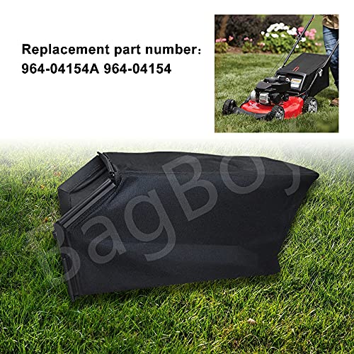 Braveboy 964-04154A Lawn Mower Grass Bag, Compatible with MTD/Craftsman 964-04154 - Fits 21β Lawn Mower Bag - (Without Grass Catcher Frame)