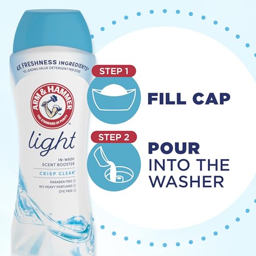 Arm & Hammer Light In-Wash Scent Booster Crisp Clean 24oz