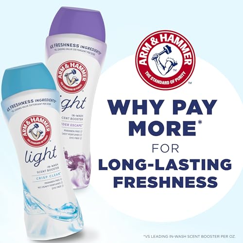 Arm & Hammer Light In-Wash Scent Booster Crisp Clean 24oz
