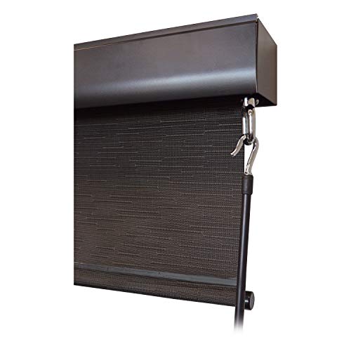 Keystone Fabrics E70.88.60 Premium Outdoor Sun Shade, 8' Wide x 8' Drop, Kona