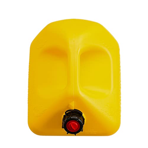 Midwest Can Company 8610 EPA & CARB Compliant 5 Gallon Diesel Can Fuel Container with Flame Shield Safety System and Auto Shut Off (4 Pack)