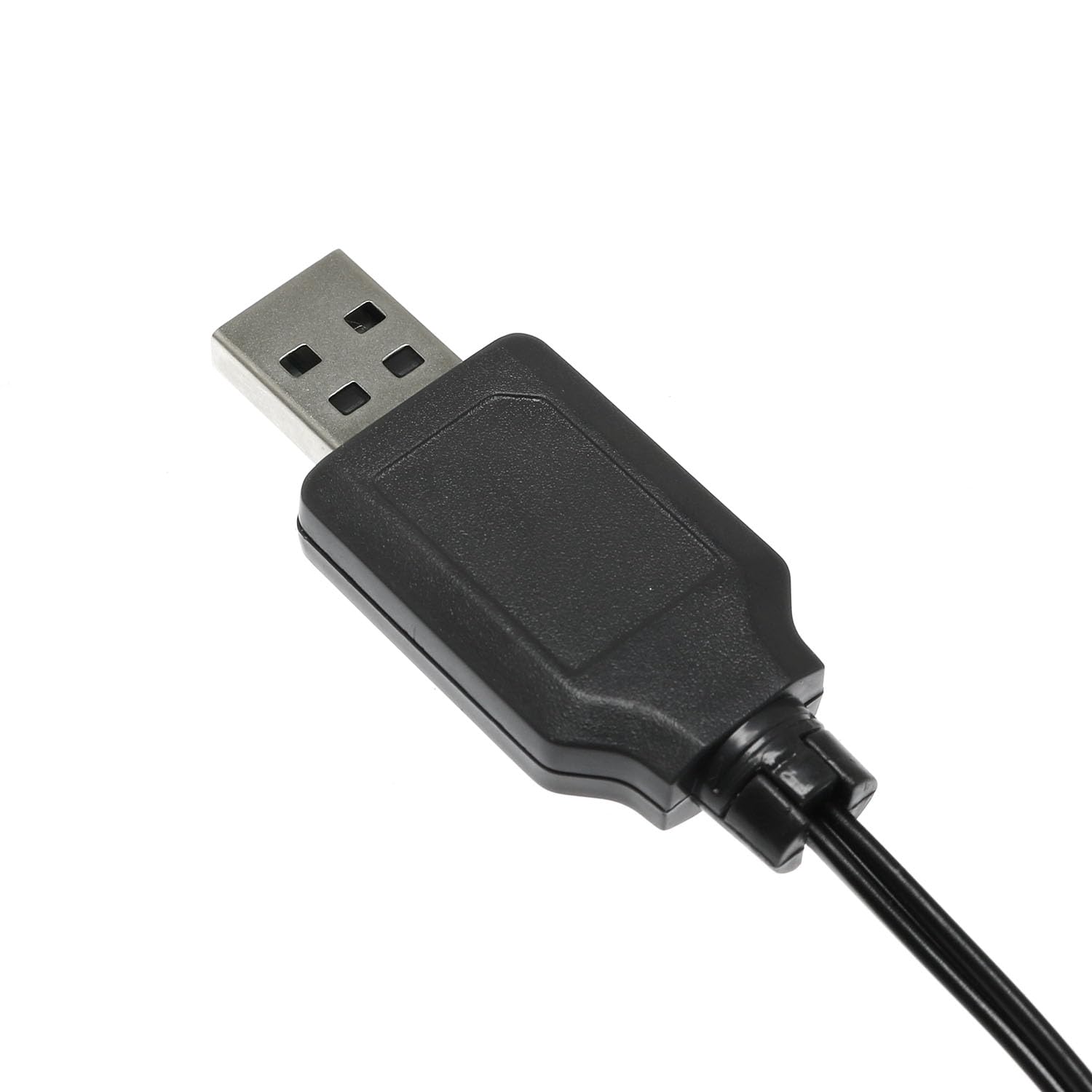 Maxmoral 6.0V 250mA USB Charger Power Adapter Cable for 6V 700mAh Ni-cd Battery 4WD Old Version Amphibious Stunt RC Cars Vehicle/SM-2P 6V USB 2, 60cm Length