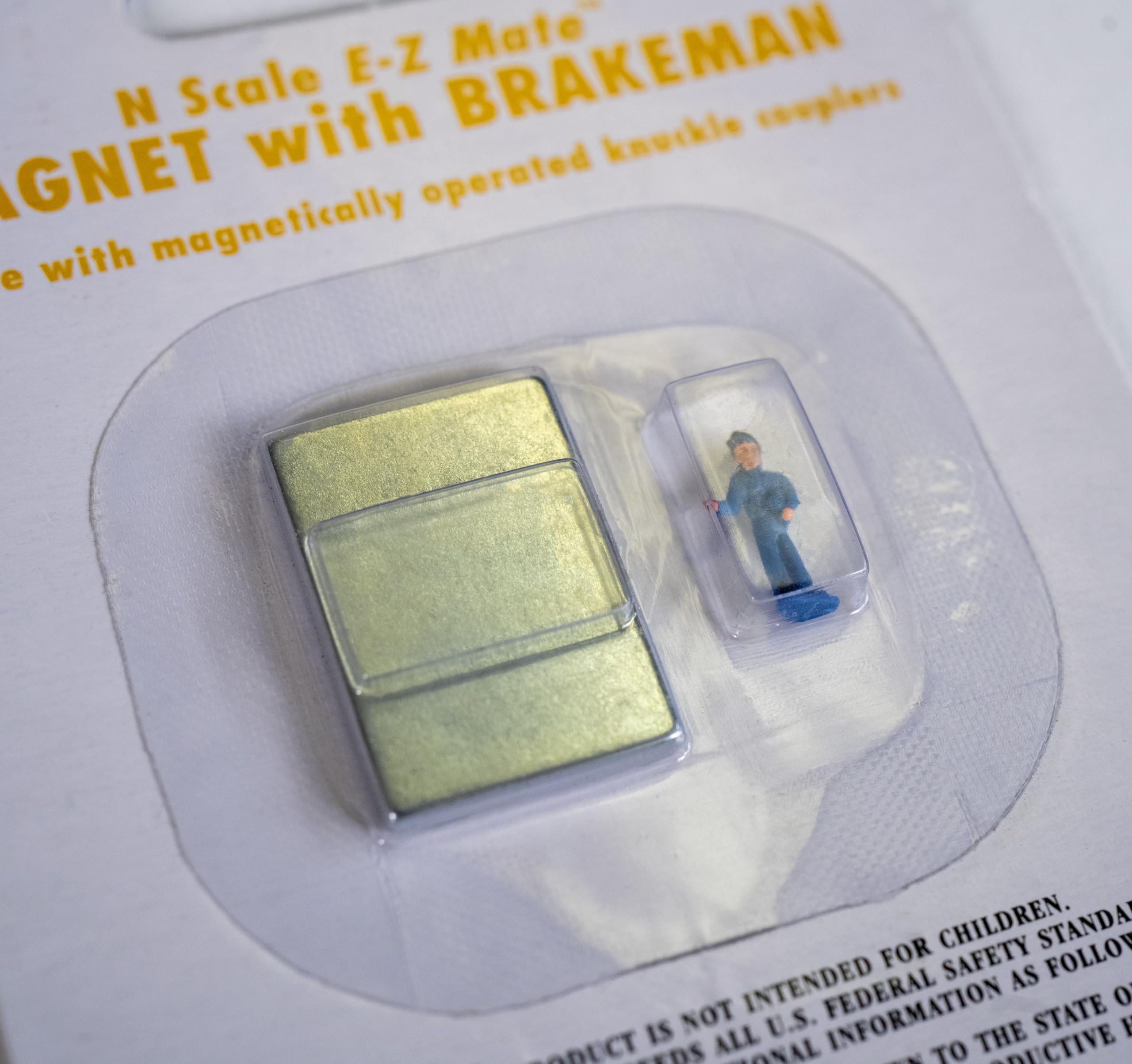 Bachmann Industries Magnet with Brakeman Figure