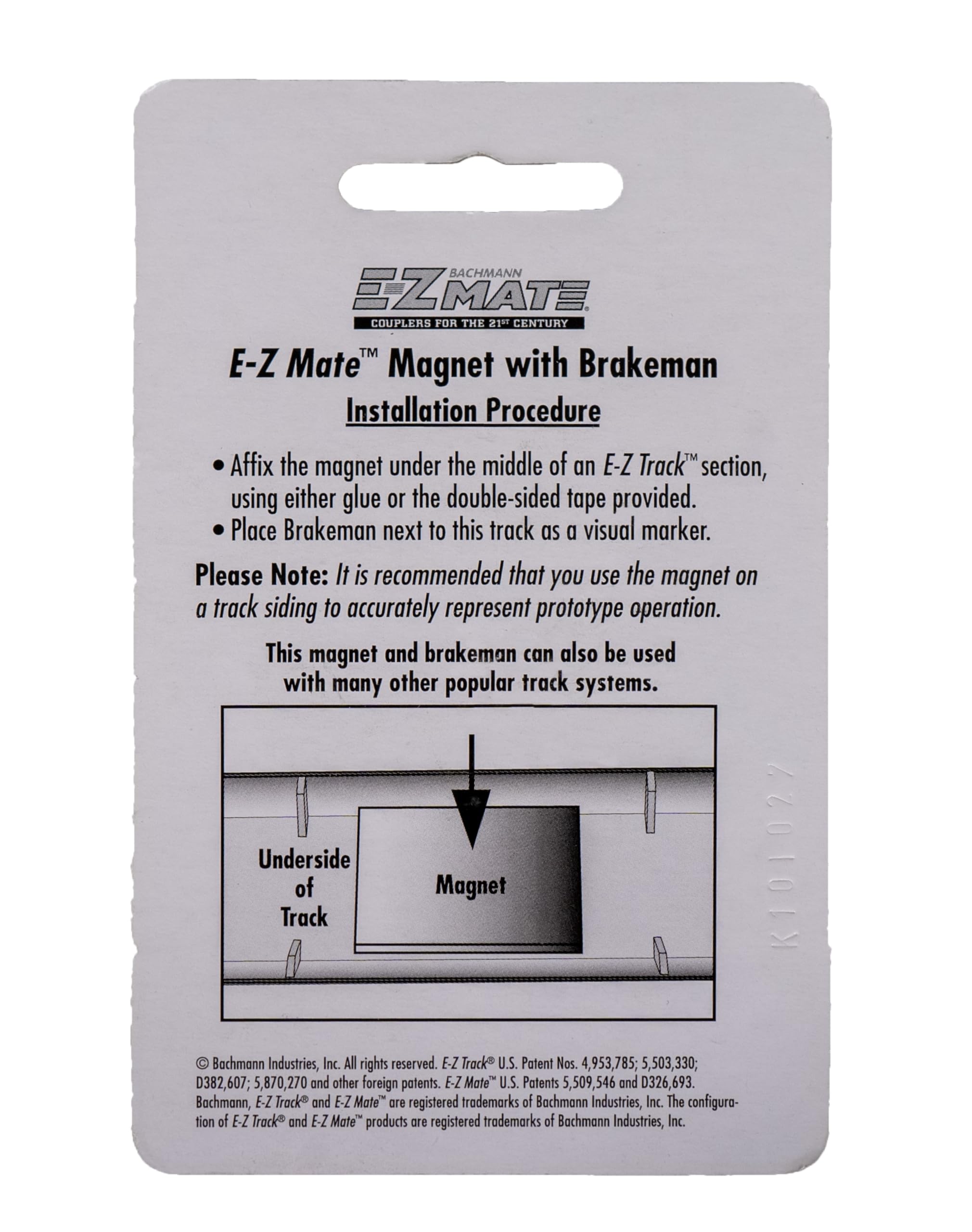 Bachmann Industries Magnet with Brakeman Figure