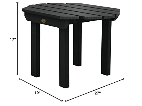 highwood Classic Westport Side Table, Black